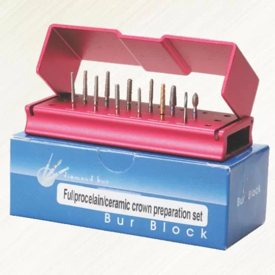 Full Porcelain Crown Preparation Set - Crosstech